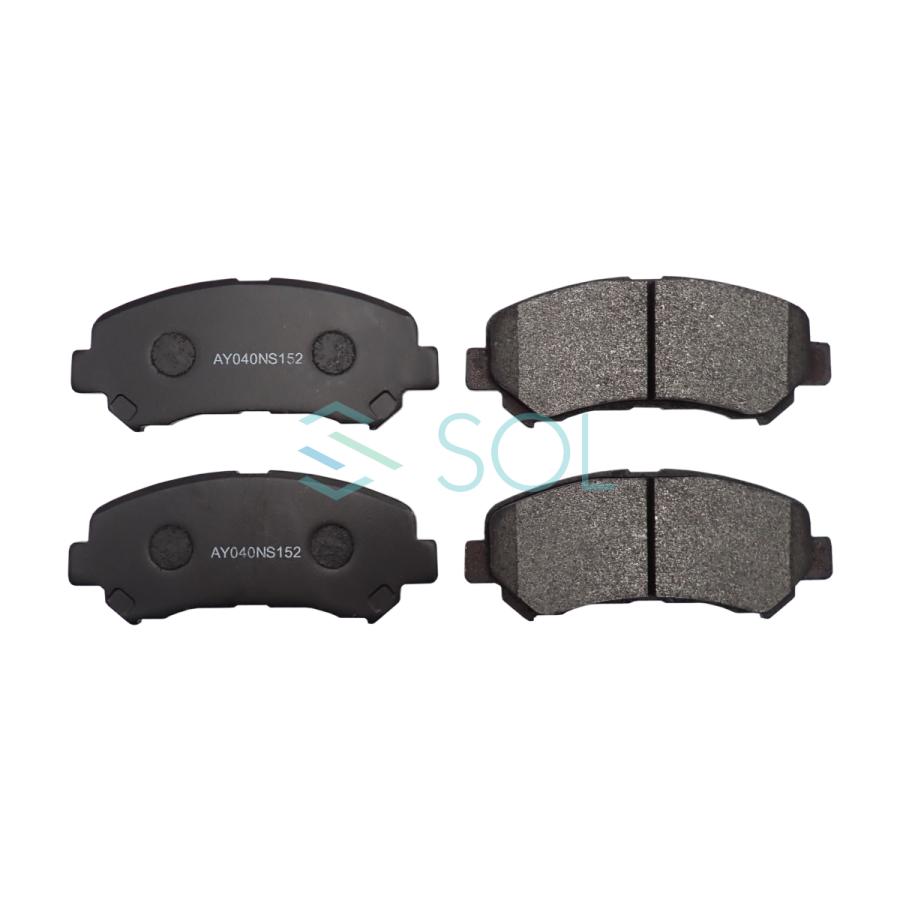 日産（NISSAN） HAPAD エクストレイル NT31 フロント ブレーキパッド ディスクパッド 左右セット AY040-NS152 ...