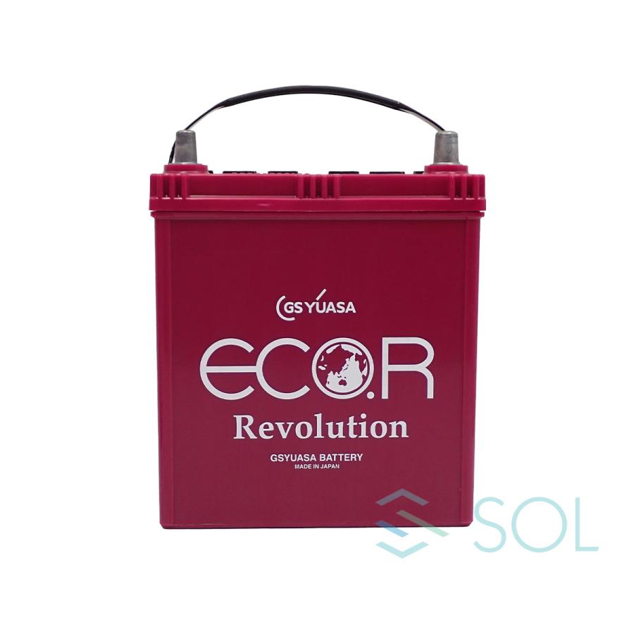 ECO.R GSユアサ ダイハツ ムーブ K42 50B19L ER-K-42 エコ アール レボリューション L150S L160S L175S L185S L900S L910S ...