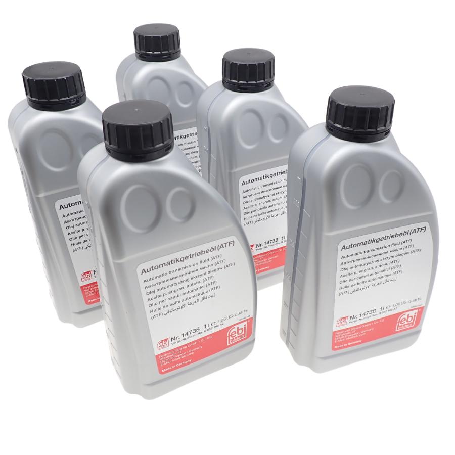 BMW E87 E39 E38 オートマオイル ATFオイル 黄色 1L 5本セット 118i 120i 130i 525i 528i ...