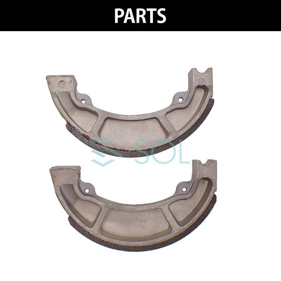 ホンダ HAPAD クロスカブ110 NBC110X JA10 C110X JA45 リア ブレーキシュー 車種専用設計 NAO材 ノン ...