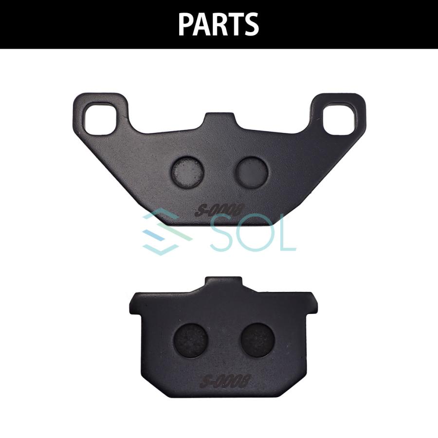 カワサキ エリミネーター900 85〜86 GPZ750 GPZ750F GPZ750R 84〜86 VZ750TWIN フロント ブレ―キパッド 左右セット 1台分 4点 セミメタル ...