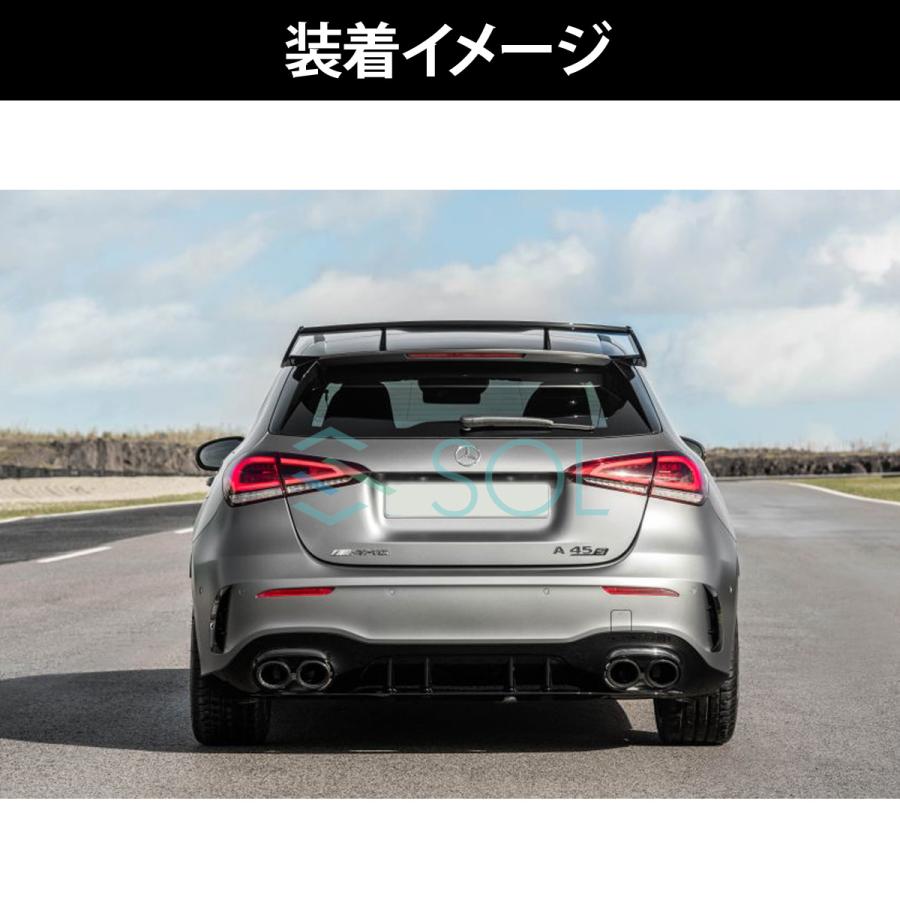 Mercedes-Benz（メルセデス・ベンツ） Aクラス W177 ハッチバック 全年式 グレード対応 ED1ルック リアウイング ルーフ ...