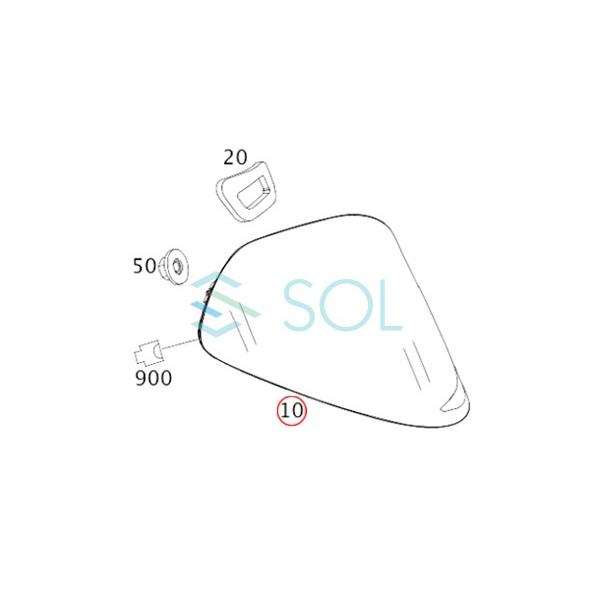 Mercedes-Benz ベンツ W222 後期 テールランプ テールレンズ 左右セット ULO製 S400 S400d S450 S560 ...