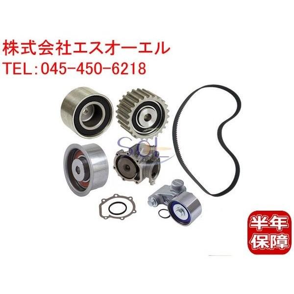 SUBARU スバル インプレッサ(GC1 GC2 GD2 GD3) タイミングベルト アイドラプーリーx3 オートテンショナー ウォーター ...