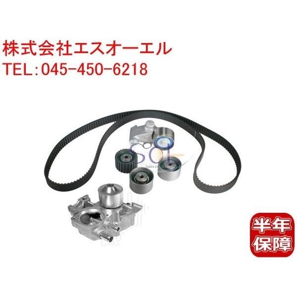 SUBARU スバル レガシィ(BD5 BG5) ターボ AT車 タイミングベルト アイドラプーリーx3 オートテンショナー ウォーターポンプ ...