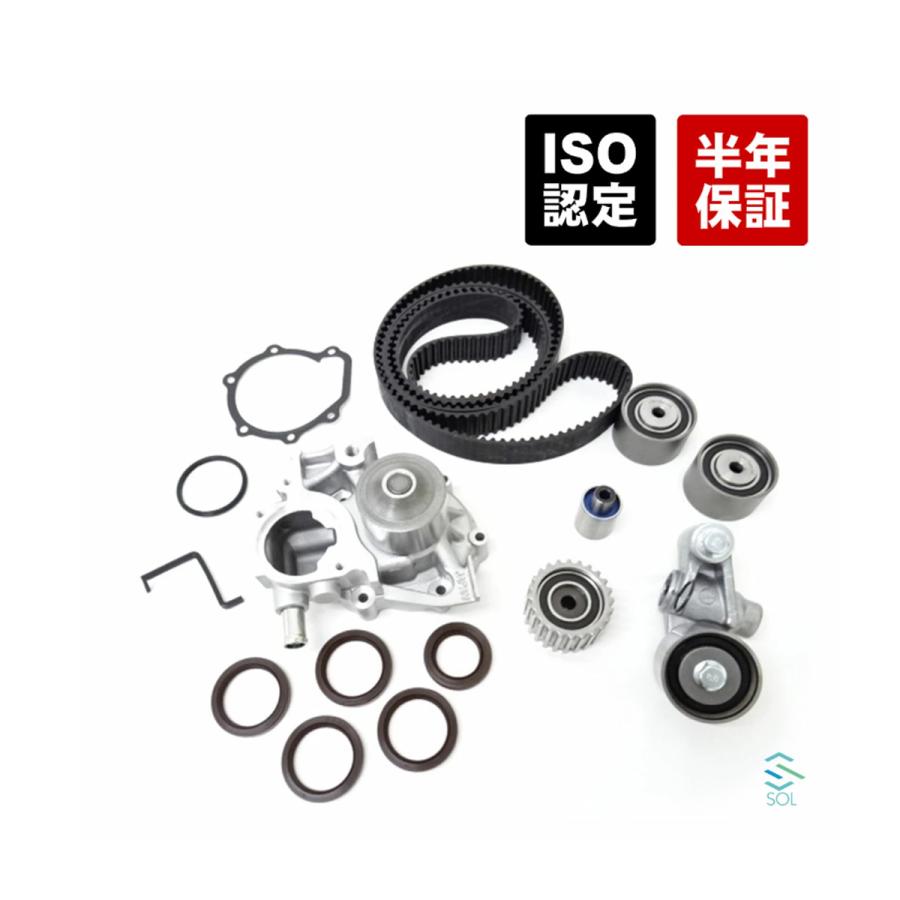 SUBARU スバル レガシィ(BM9 BR9) ターボ車 タイミングベルトセット ウォーターポンプ オートテンショナー等 12点セット ...
