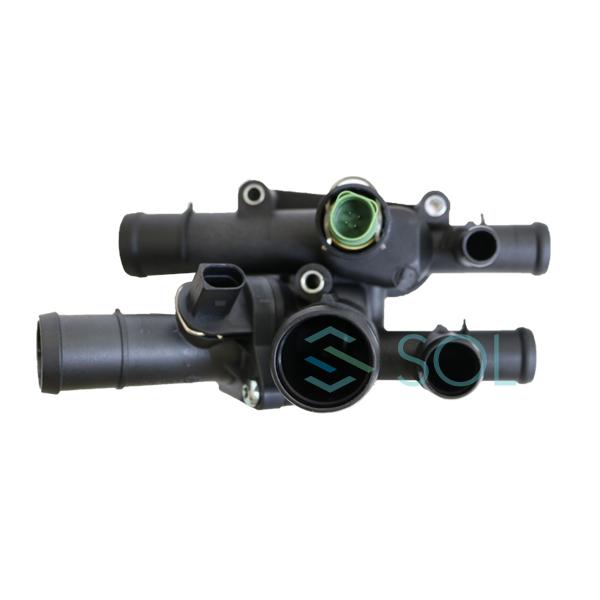 VW パサート トゥーラン ゴルフ5 ポロ ゴルフ4 ボーラ サーモスタットハウジング 06A121111A 出荷締切18時 ...