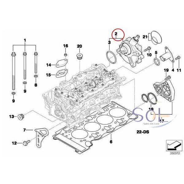 BMW E82 E87 E88 E46 E90 E91 E92 E93 E84 X1 E83 X3 バキュームポンプ(樹脂口) 118i 120i 318i 320i 2.0i 18i ...