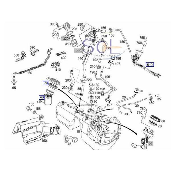 Mercedes-Benz ベンツ W211 フューエルポンプ フューエルレベルセンサー シールリングx2 4点セット E240 E250 E280 E300 E320 E350 E500 ...
