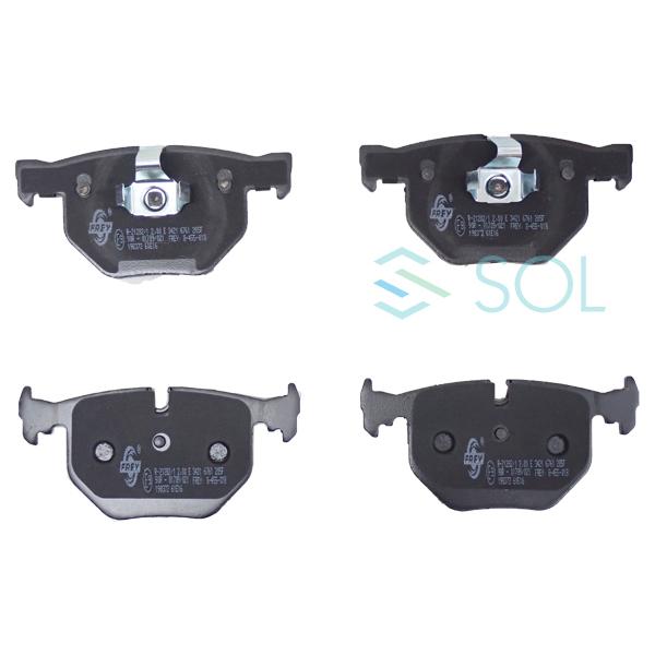 BMW 7シリーズ E65 リア ブレーキパッド 左右セット 735i 34216761285 34216758870 34216753850 ...