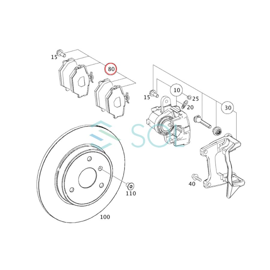 スマート HAPAD フロント ブレーキパッド ディスクパッド 左右セット W450 W451 W452 4145960002 4514210010 4514210110 4514210210 ...