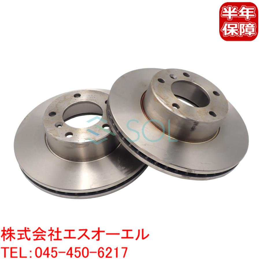 Mercedes-Benz ベンツ W463 フロント ブレーキローター 左右セット G320 G350 G350d G500 G550 ...