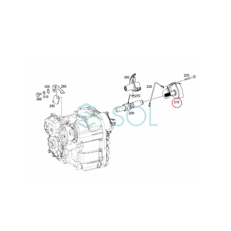 Mercedes-Benz ベンツ W463 トランスファーモーター G350d G500 G550 G55 G63 G65 ...