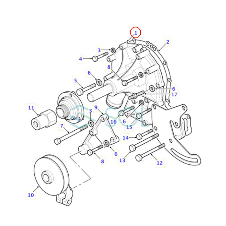 ローバー ウォーターポンプ クーラントポンプ 出荷締切18時 ランドローバー ディスカバリー ディフェンダー レンジローバー STC4378 ...