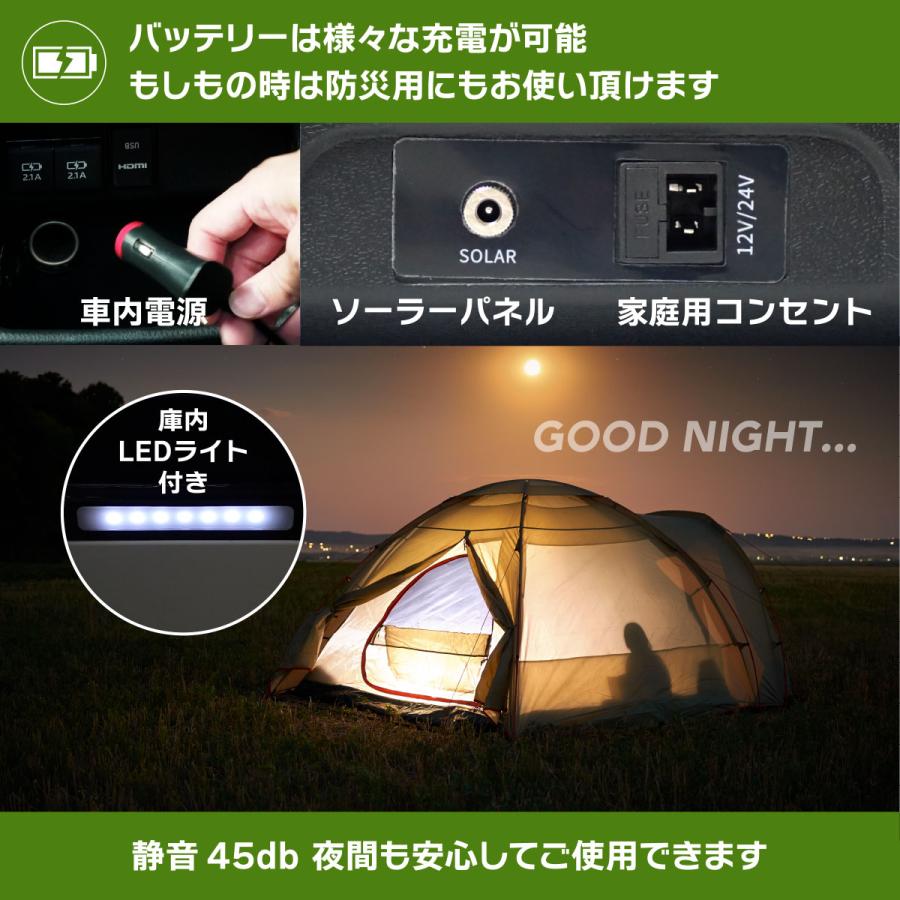 スマホ連動 45L 車載冷蔵庫 冷凍庫 同時使用可 アプリで温度調整可 バッテリー内蔵 2WAY 2ドア クーラーボックス 家庭用100V ...