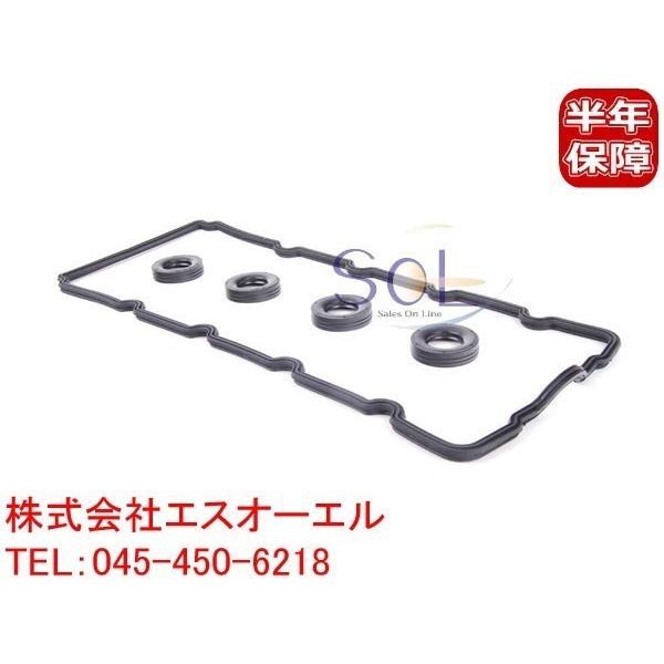 BMW MINI R50 R52 R53 ヘッドカバーガスケット+プラグシールセット Cooper One 1.4i One 1.6i ...