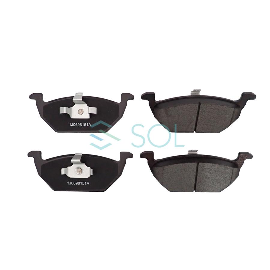 フォルクスワーゲン HAPAD VW ワーゲン ポロ 6R 6C 9N フロント ブレーキパッド ディスクパッド 左右セット 1J0698151A 1J0698151 18時まで即日出荷 ...