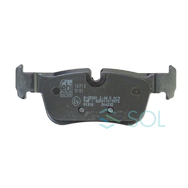 BMW F40 F44 F45 F46 リア ブレーキパッド 左右セット 118i 118d 218i 218d 218dX 220i ...