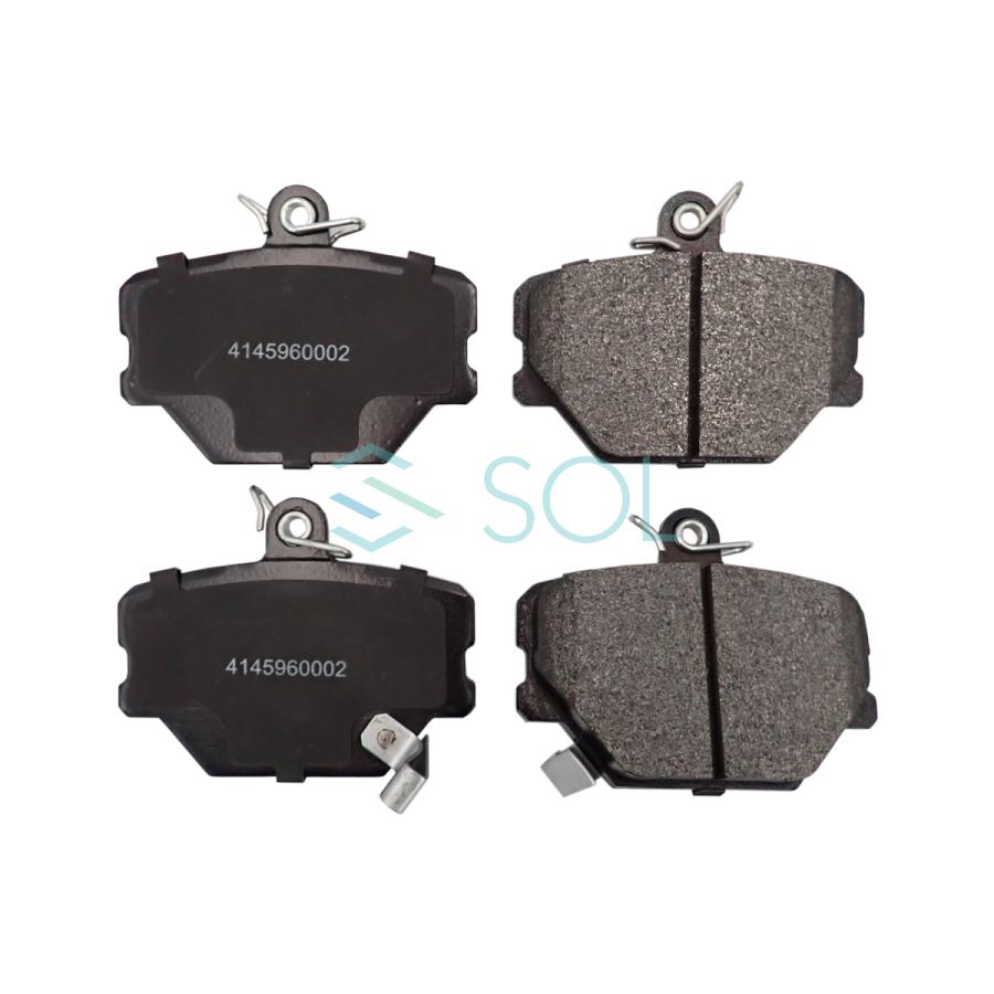 スマート HAPAD W451 フロント ブレーキパッド ディスクパッド 左右セット 4145960002 4514210010 18時まで即日出荷 : エスオーエル パーツの宝箱 4号店 ...