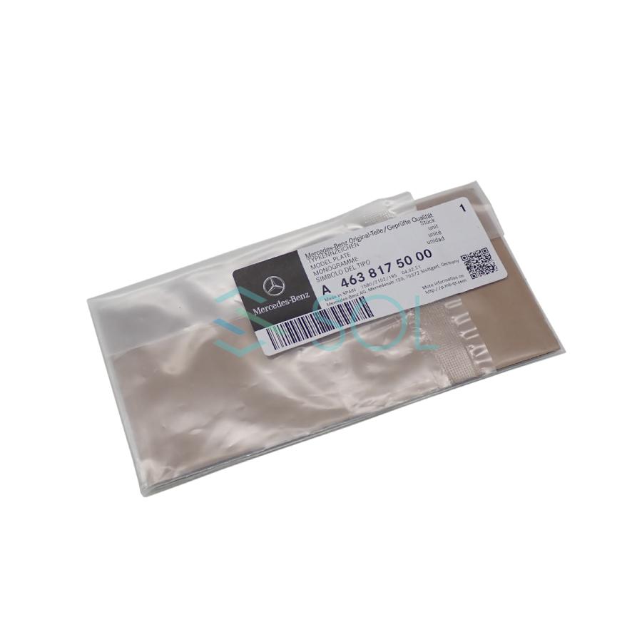 ベンツ W463A AMGナイトパッケージ 純正 V8BITURBO サイドエンブレム ブラック 左右共通 G350d G400d G550 ...