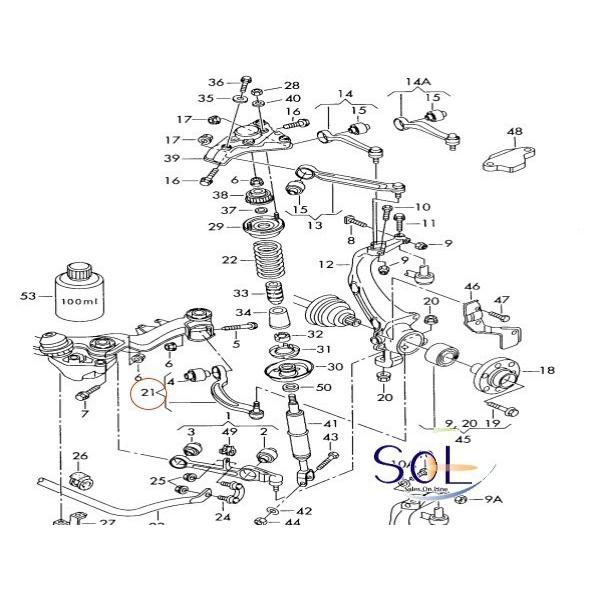 Audi アウディ A4 8D2 8D5 B5 8E2 8E5 8H7 B6 8HE B7 A6 4B2 4B5 C5 A8 4D2 4D8 フロント ロアアーム コントロールアーム 左側 ...