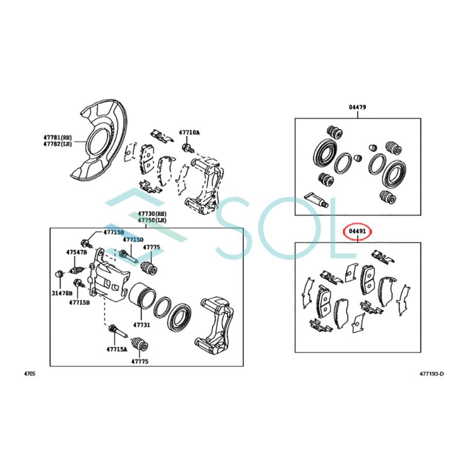 トヨタ HAPAD タンク M900A フロント ブレーキパッド ディスクパッド 左右セット 04491-B1031-000 18時まで即日出荷 : エスオーエル パーツの宝箱 4号店 ...