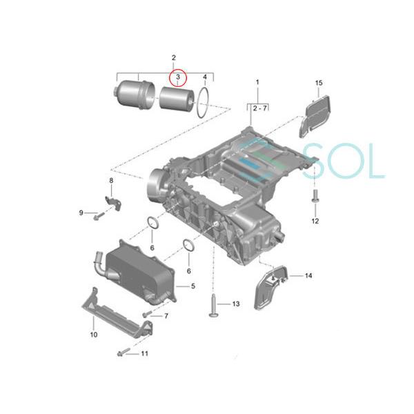 BMW E60 E61 E63 E64 エンジンオイルフィルター M5 M6 11427840594 11427834734 出荷締切18時 ...