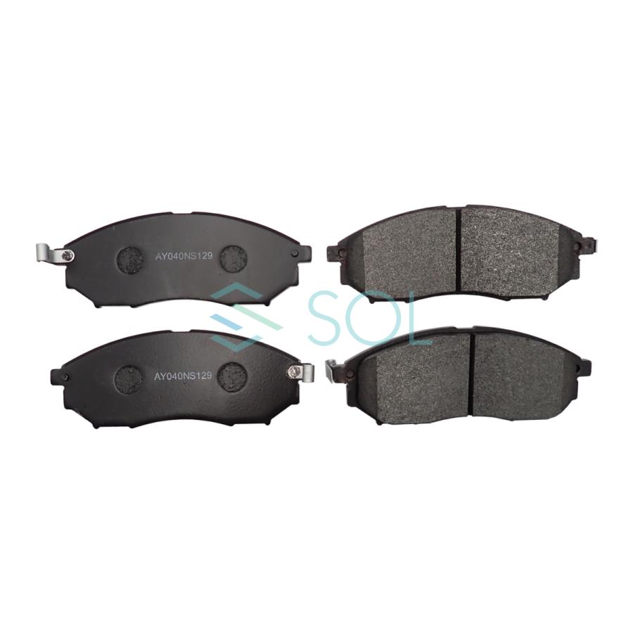 日産 HAPAD フロント ブレーキパッド ディスクパッド 左右セット スカイライン CPV35 PV35 J50 NJ50 V36 KV36 NV36 PV36 ステージア : エスオーエル ...