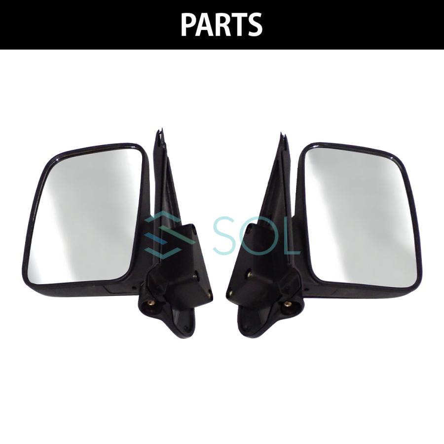 日産 キャラバン DX E25 前期 後期 純正 タイプ ブラック サイド ドアミラー 左右セット 18時まで即日出荷 : エスオーエル パーツの宝箱 4号店 - 通販 - Yahoo!ショッピング