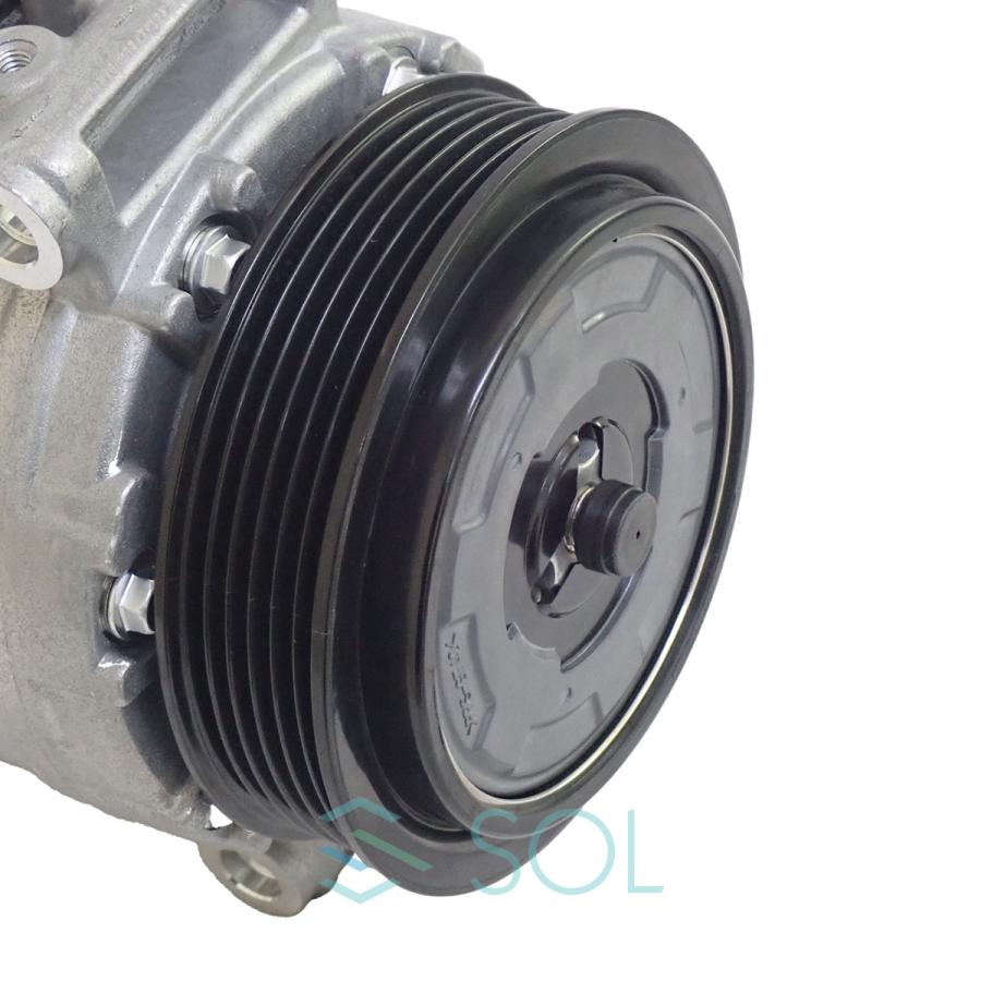 Mercedes-Benz CAPSOL ベンツ R230 エアコンコンプレッサー ACコンプレッサー SL500 SL55 SLクラス ...