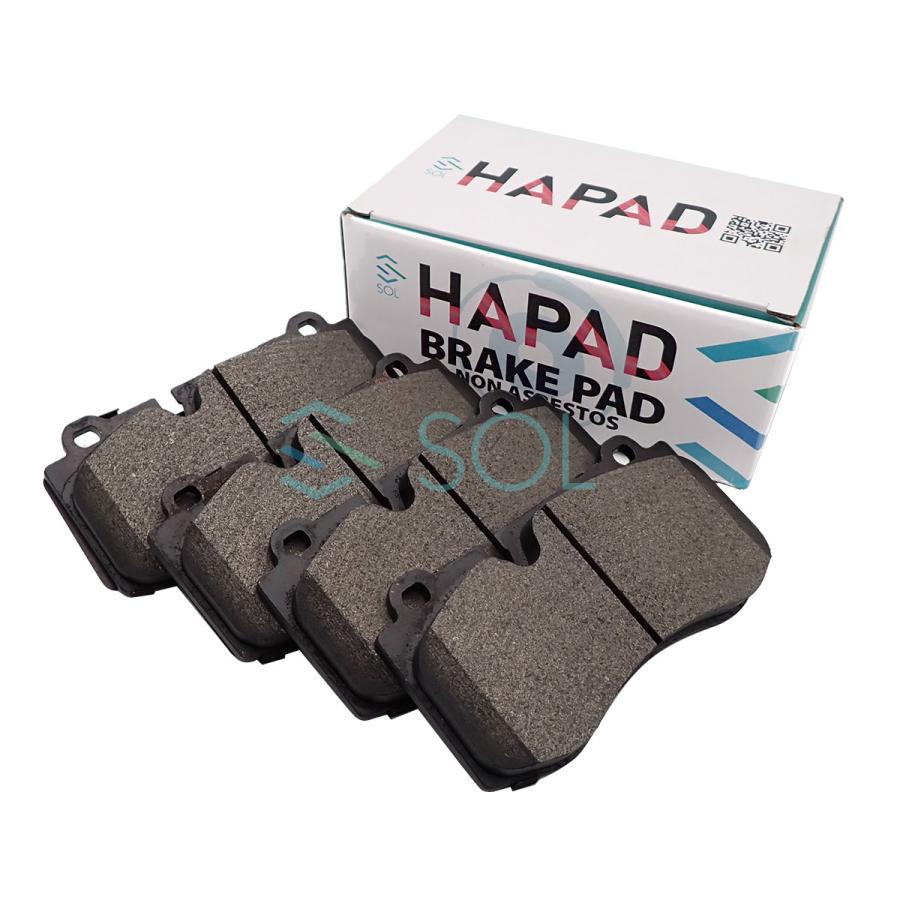 Mercedes-Benz HAPAD フロント ブレーキパッド + ブレーキパッドセンサー ブレーキローター ベンツ W211 W212 ...