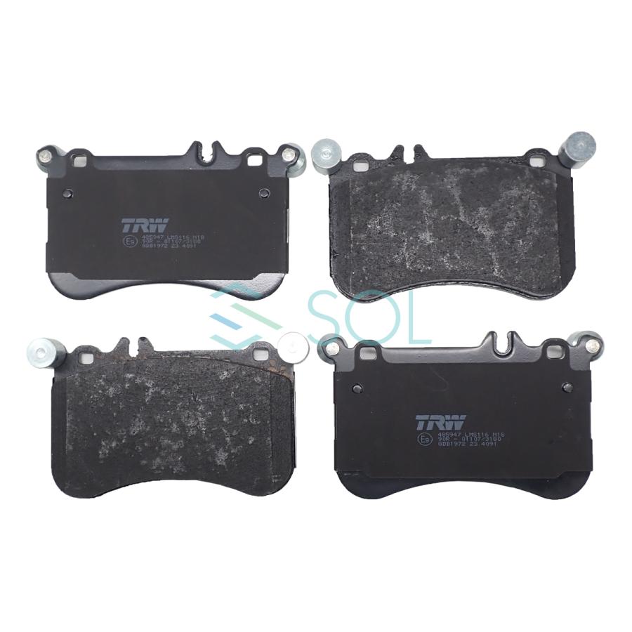 ベンツ W212 W221 W222 W218 R172 フロント ブレーキパッド 左右セット E550 S500 S550 CLS550 ...