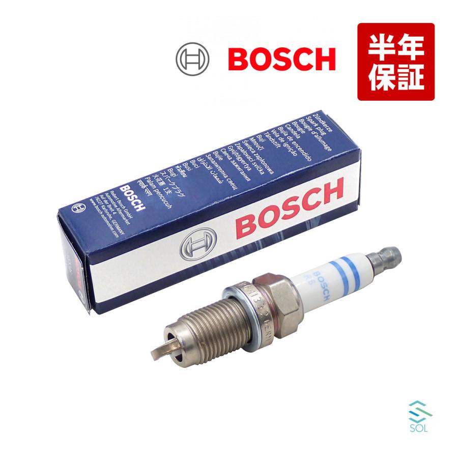 BOSCH（DIY、工具） BOSCH スパークプラグ 1本 アウディ A1 8X1 8XF 8XA 8XK A3 8P1 8PA 8P7 ...