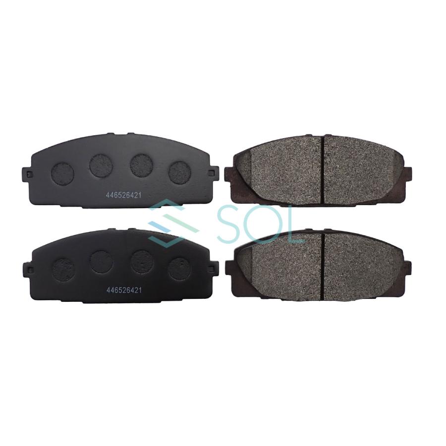 トヨタ HAPAD ハイエース KDH225K フロント ブレーキパッド ディスクパッド 左右セット 04465-26420 04465-26421 18時まで即日出荷 : 自動車パーツの宝箱 ...