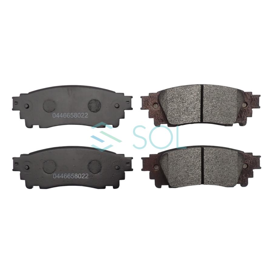 トヨタ HAPAD リア ブレーキパッド 左右セット ハリアーZSU60W ZSU65W ASU60W ASU65W 04466-58022 ...