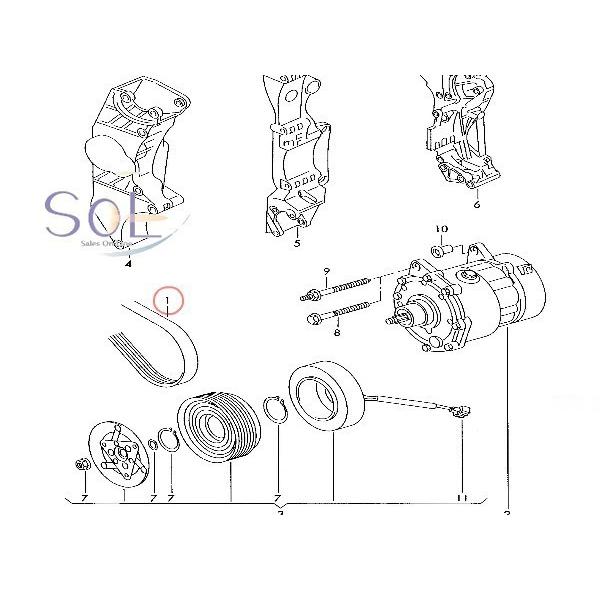 フォルクスワーゲン VW ゴルフ4 ボーラ タイミングベルトキット(INA製) ウォーターポンプ ドライブベルト 4点セット ...