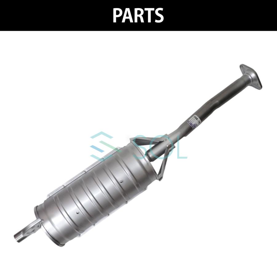 マツダ 日本製 HST リアマフラー 096-79 スクラム トラック バン DJ51T DK51T DK51B DJ51B オールステンレス エキゾースト 車検対応 純正同等 : 自動車 ...