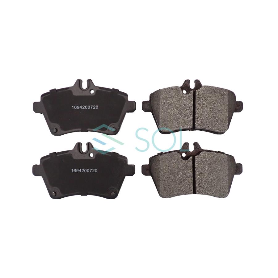 Mercedes-Benz（メルセデス・ベンツ） HAPAD ベンツ W169 W245 フロント ブレーキパッド 左右セット A170 ...