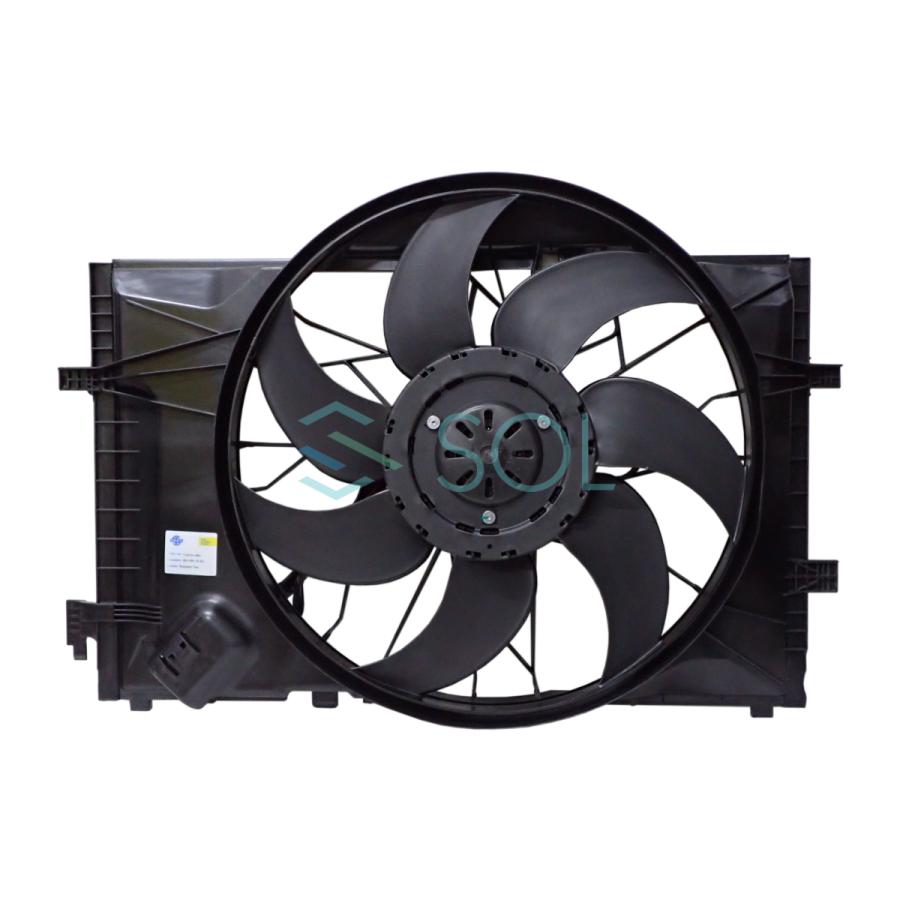 Mercedes-Benz ラジエーター ブロアファン ベンツ W203 W209 C180 C200 C230 C240 C280 C320 ...