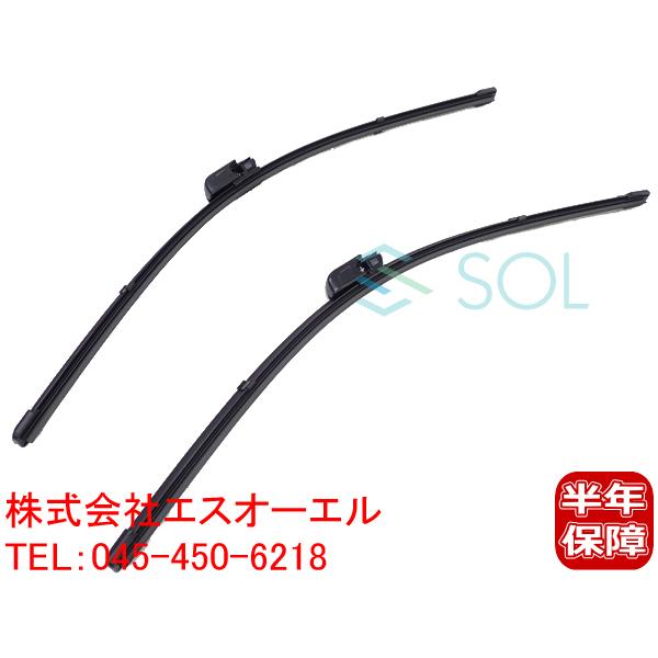 Mercedes-Benz ベンツ W209 フロント ワイパーブレード 左右セット 左ハンドル車用 CLK200 CLK240 CLK320 ...