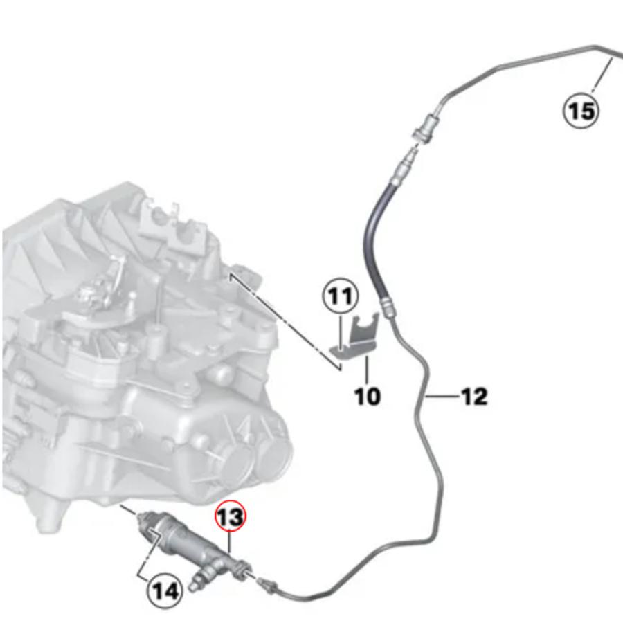 BMW BMW MINI R55 R56 R57 R58 R59 R60 R61 クラッチレリーズシリンダー ワン クーパー クーパーS ...