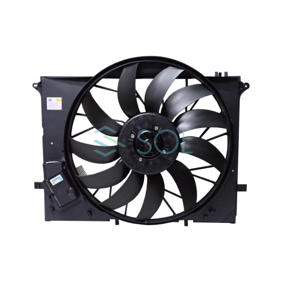 Mercedes-Benz ラジエーターブロアファン W215 W220 R230 ベンツ 850W CL600 CL55 CL65 S320 ...