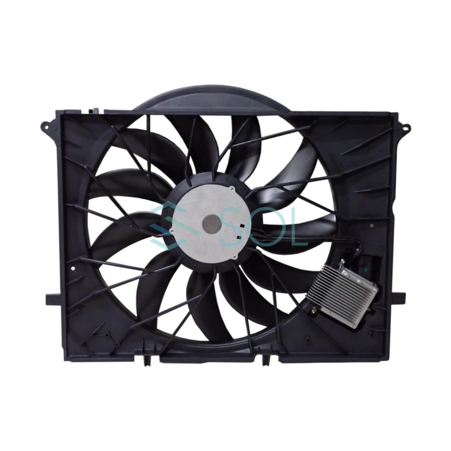 Mercedes-Benz ラジエーターブロアファン W215 W220 R230 ベンツ 850W CL600 CL55 CL65 S320 ...