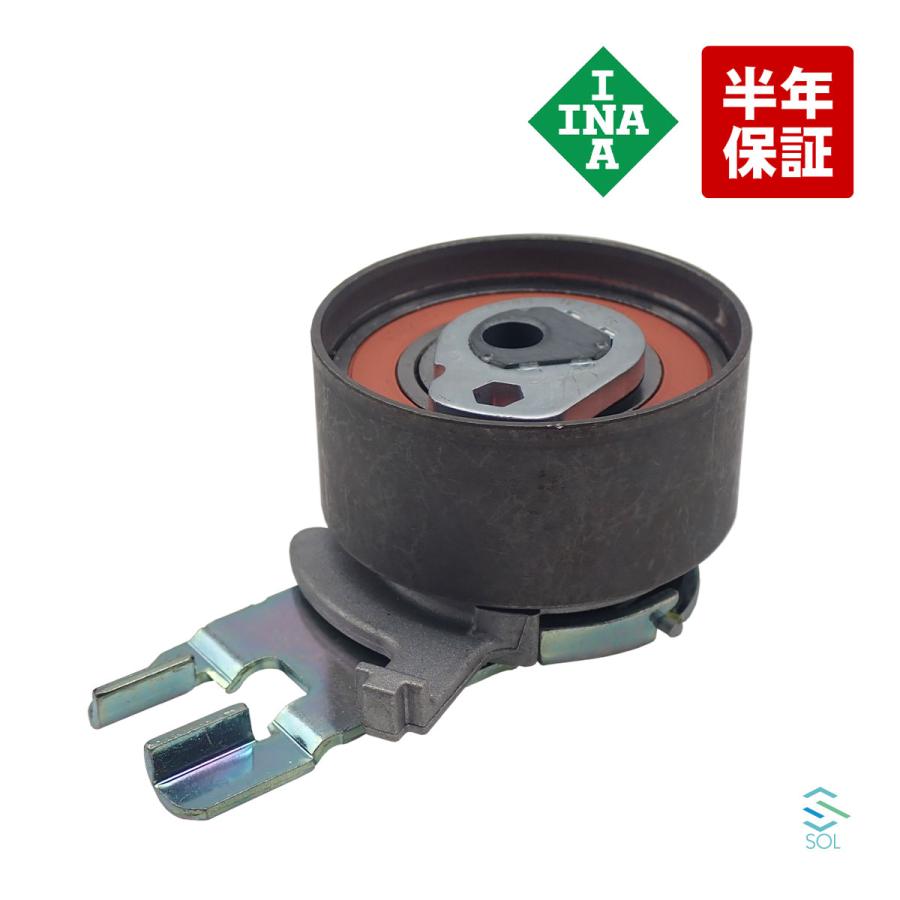 ボルボ V70 S80 XC70 XC90 ベルトテンショナー テンションプーリー INA製 30637955 30677832 出荷締切18 ...