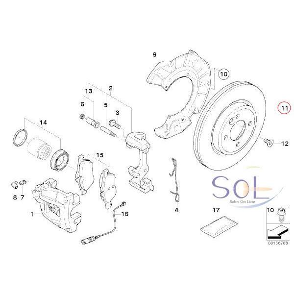MINI（ミニ） HAPAD MINI R52 クーパー フロント ブレーキローター 左右セット 34111502891 18時まで即日出荷 ...