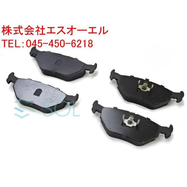BMW E36 E46 E34 E32 リア ブレーキパッド 左右セット M3 520i 525i 530i 540i M5 730i 735i 740i 750i 34216761253 ...