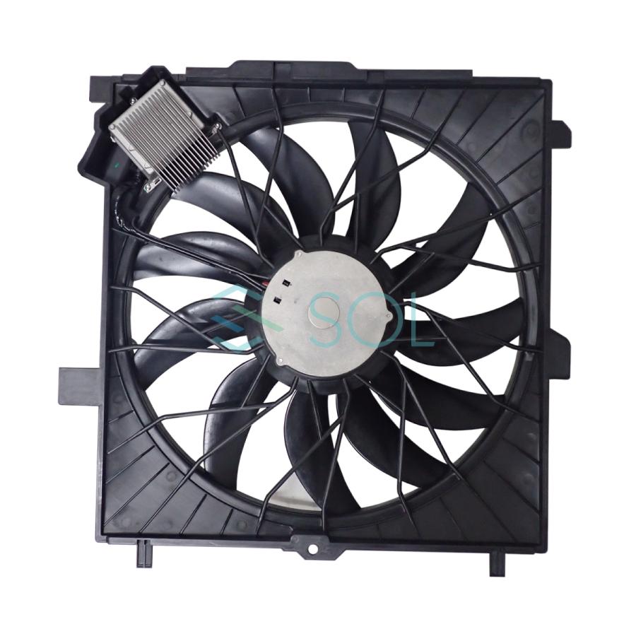 ベンツ W463 ラジエーター 電動ファン ラジエター ブロアファン G320 G350 G400 G500 G550 G55 G63 G65 ...