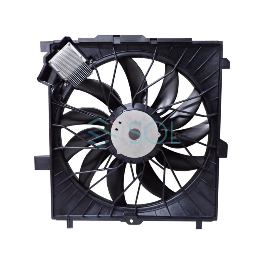 Mercedes-Benz ラジエーター ブロアファン 電動ファン W463 ベンツ G320 G350 G400 G500 G550 G55 ...