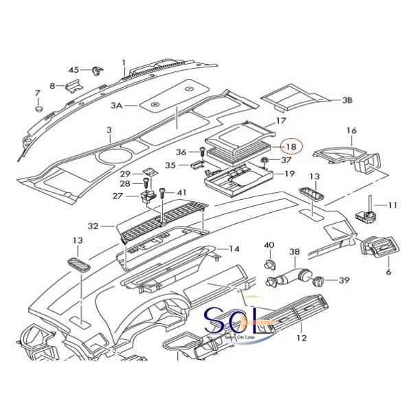 Audi（アウディ） エアコンフィルター クリーンフィルター 活性炭入 出荷締切18時 A4 B7 8E A6 C5 4B ...