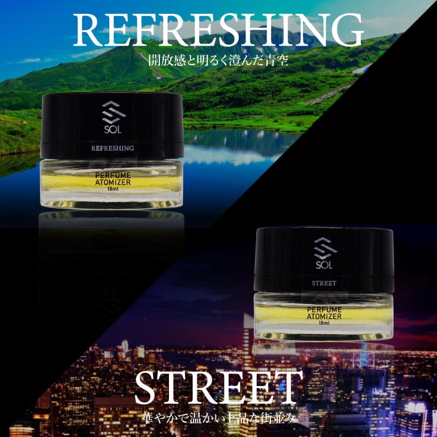 メルセデスベンツ パフュームアトマイザー 芳香剤 カーフレグランス SOLオリジナル 交換用 リフィル 純正互換品 容量18ml REFRESHING :ATM003-001:自動車パーツの ...